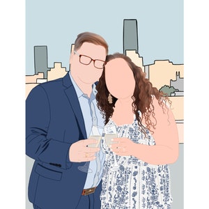Custom Digital Portraits, Wedding Digital Portraits, Digital Download ...