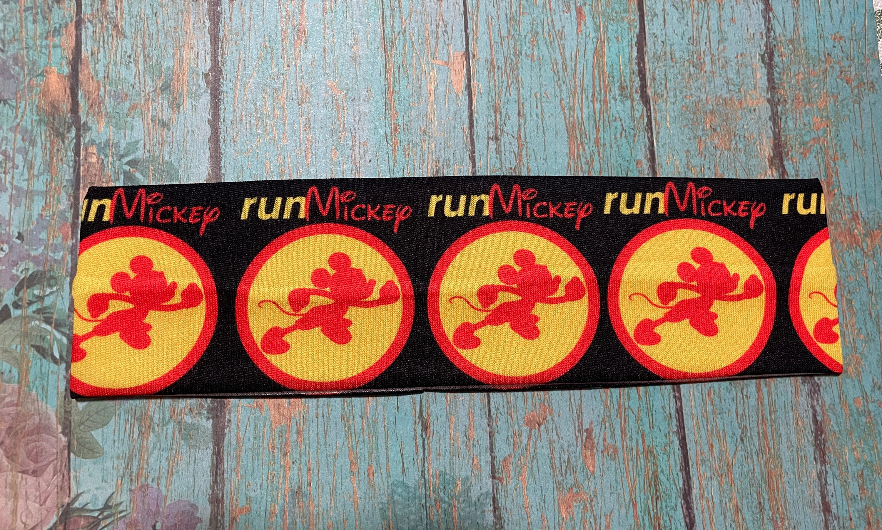 Run Mickey Mouse Rundisney Inspired Headband - Etsy