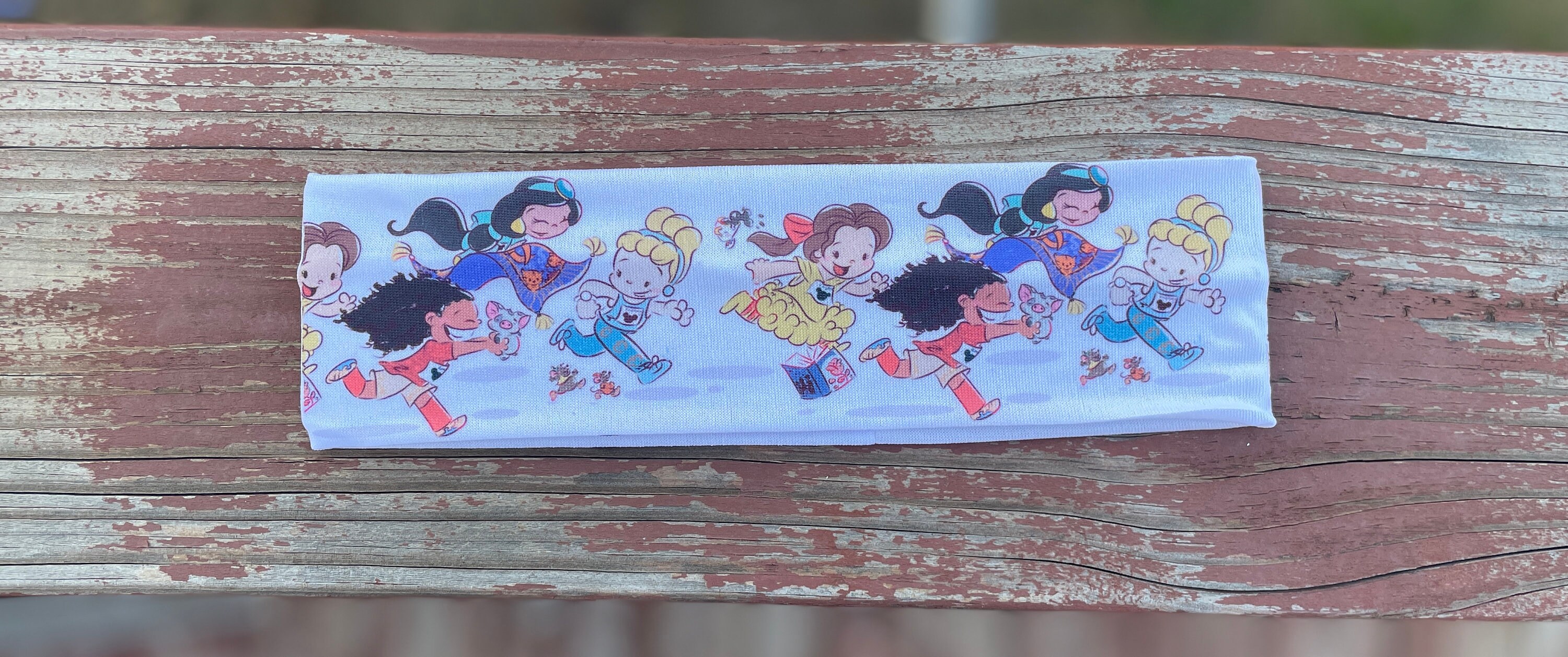 Rundisney Princess Running Theme Cartoon Headband - Etsy