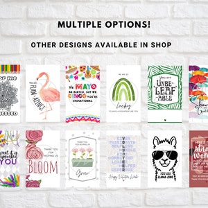 Appreciation Gift Tag, Showering You With Gratitude, Thank You Gift Tag ...