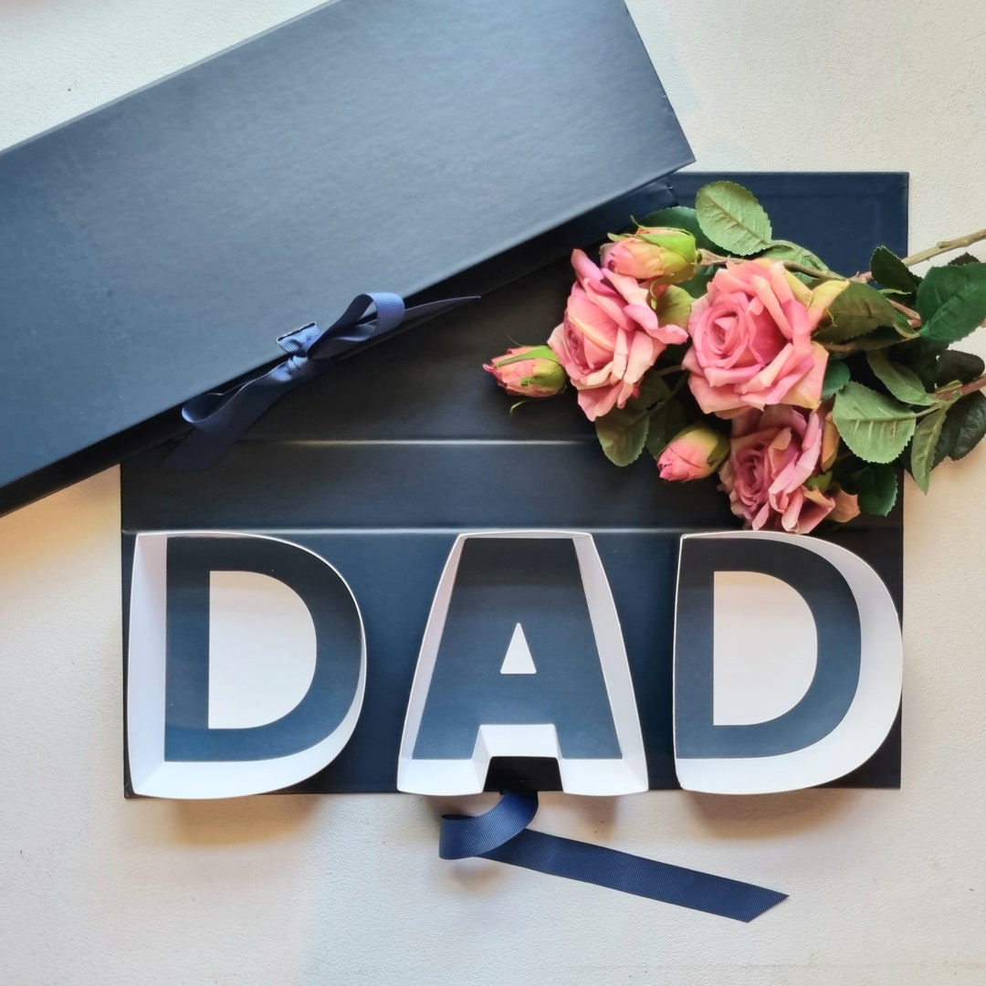 Luxury DAD Fillable Gift Box - Etsy Australia