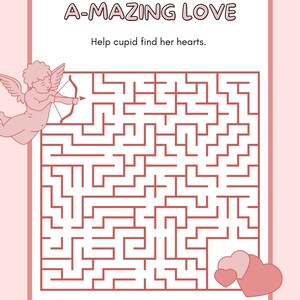 Valentine's Day Worksheets - Etsy