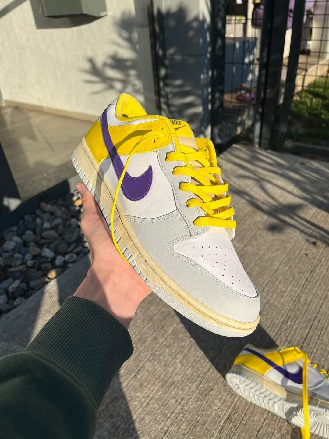 Lakers X Neutral Dunk Low - Etsy