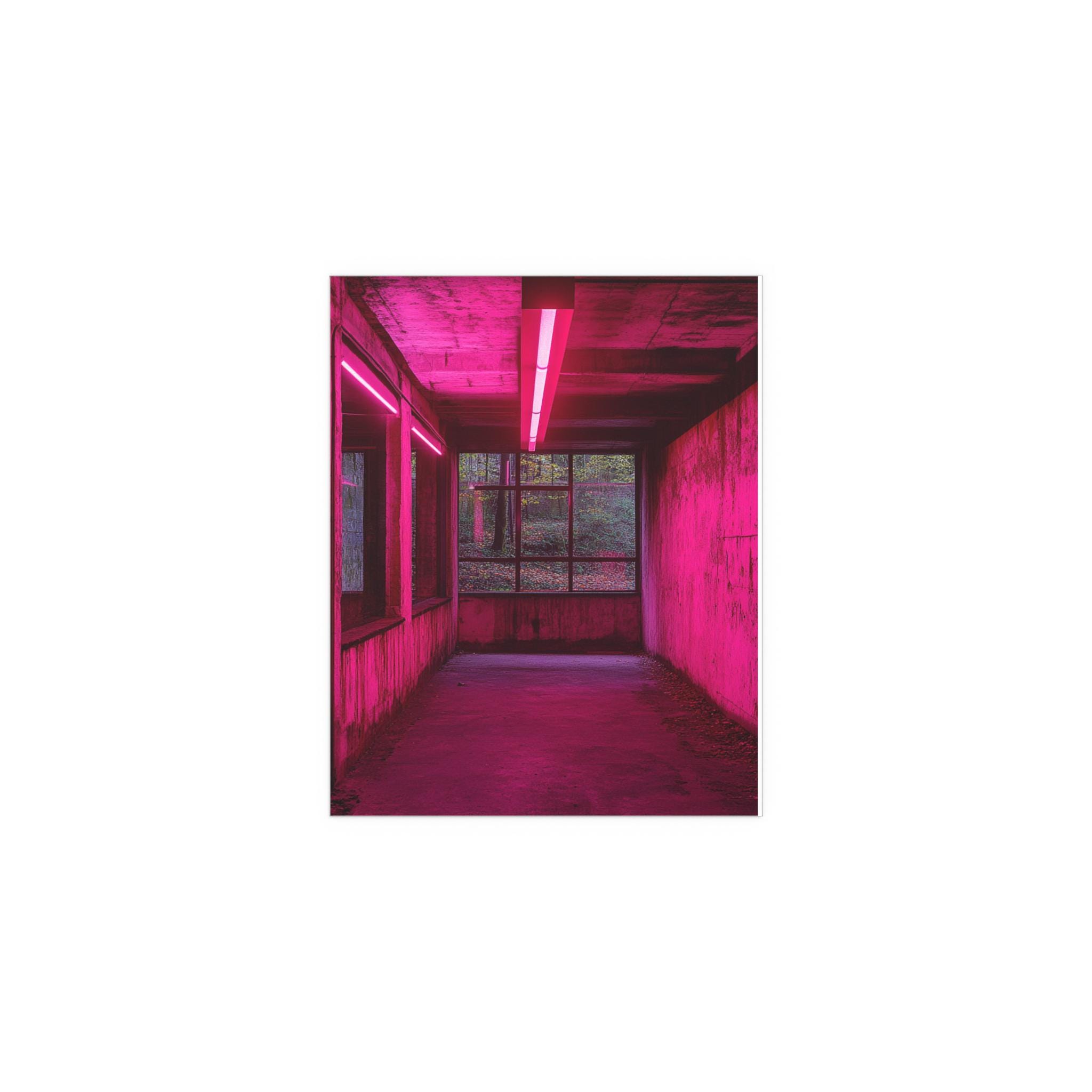 Liminal Spaces Neon Noir Street Photography Wall Art Poster - Etsy