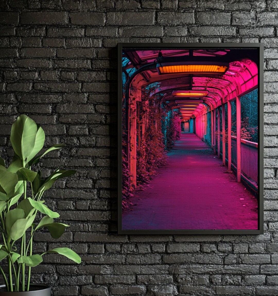 Ambient Immersion Liminal Spaces Underground Digital Wall Art 11 - Etsy