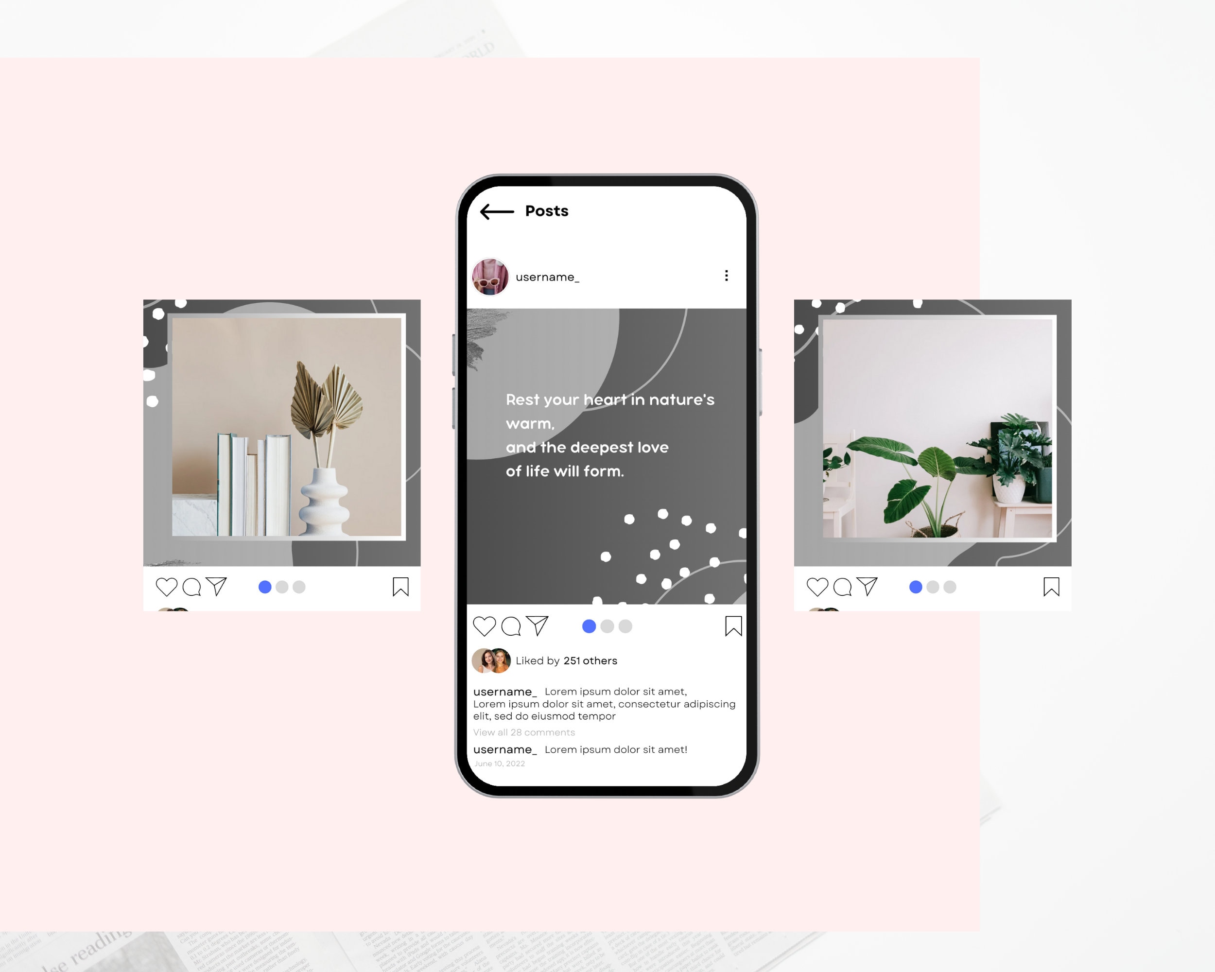 Instagram Puzzle Feed, Gradient Black and White Feed, Instagram Grid ...