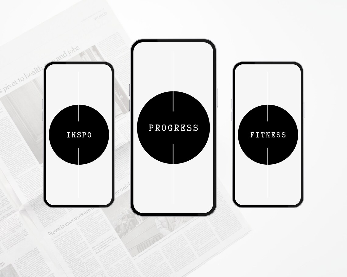 Black and White Instagram Highlight Covers, Black Instagram Icons ...