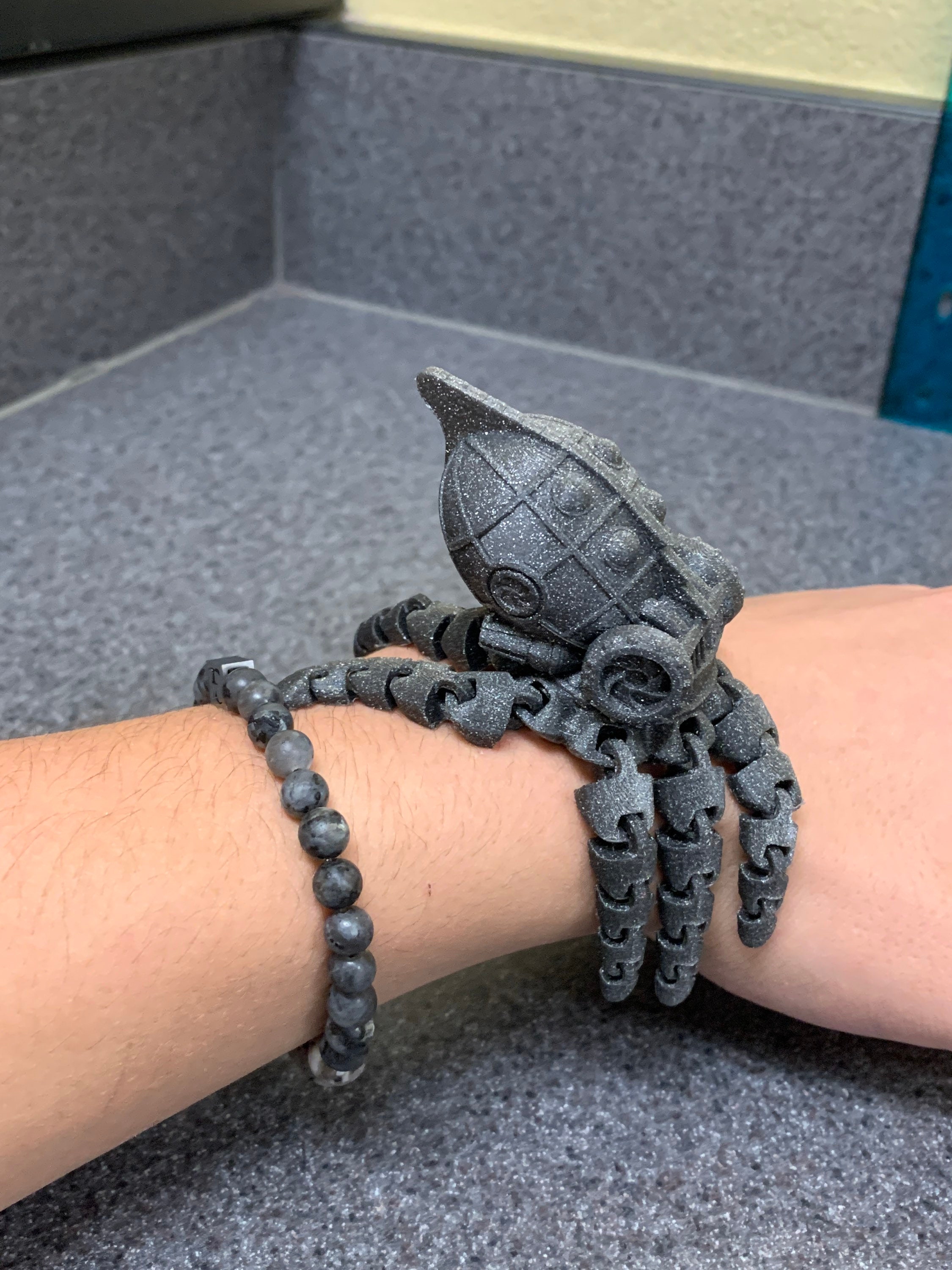 3D Printed Steampunk Octopus, 3D Printed, Custom Color, Articulate ...