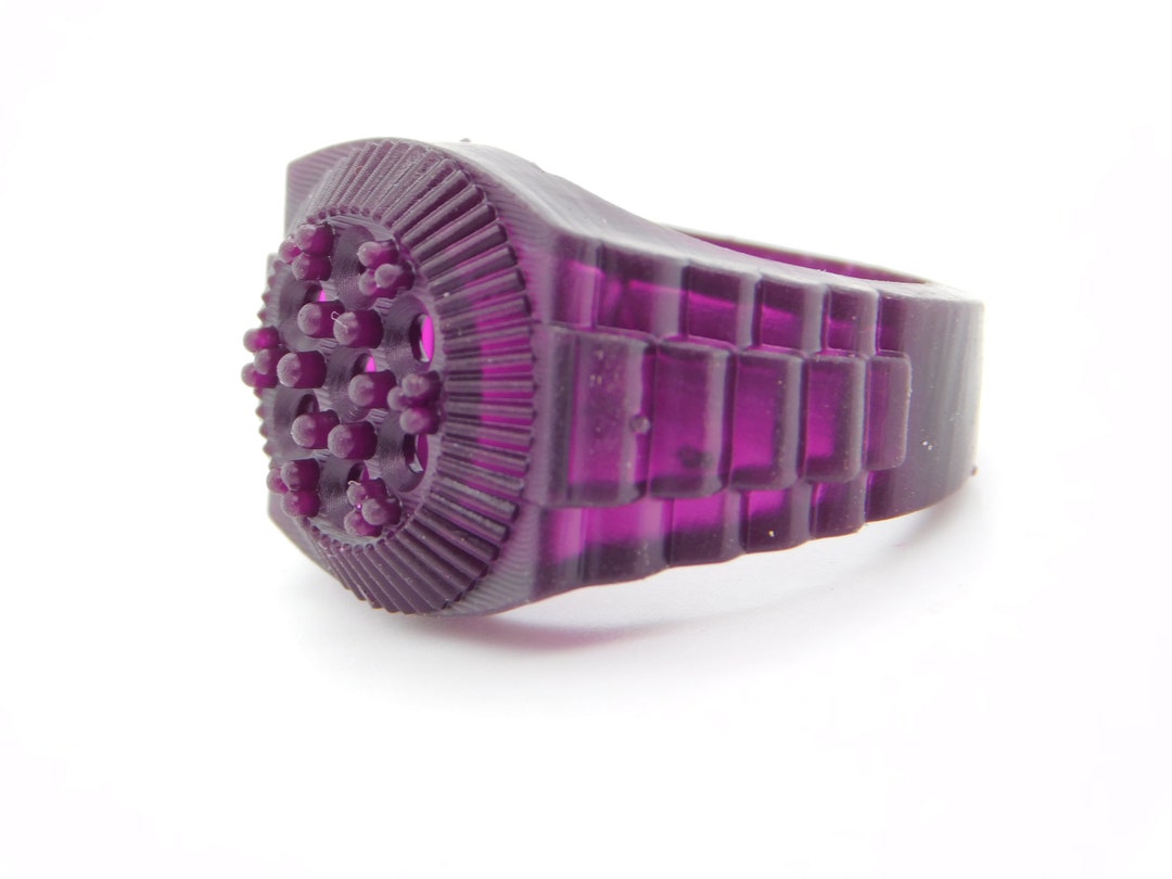 Rollie Diamonds Ring Wax Patterns - Etsy