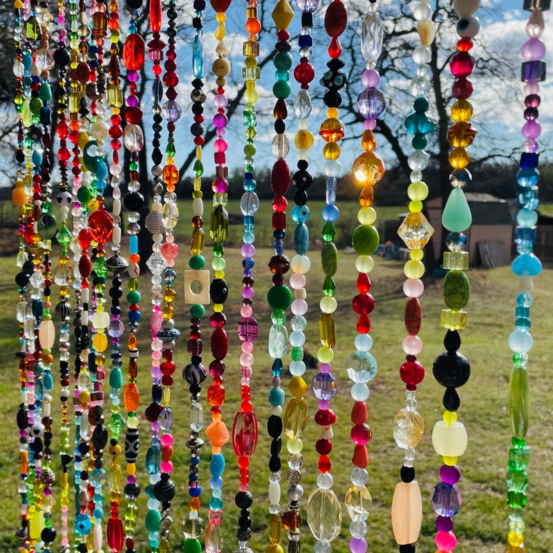 Glass Bead Curtain - Etsy
