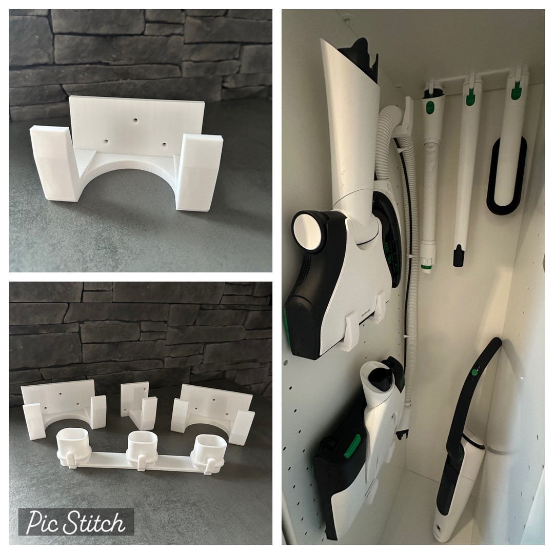 NEU Wandhalterung für Vorwerk Kobold Zubehör EB7, AC7, SP7, PB7 ...