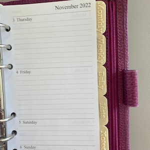 Planner Tabs, Bookmarks, Index Tabs, Page Markers, Stationary, Paper ...