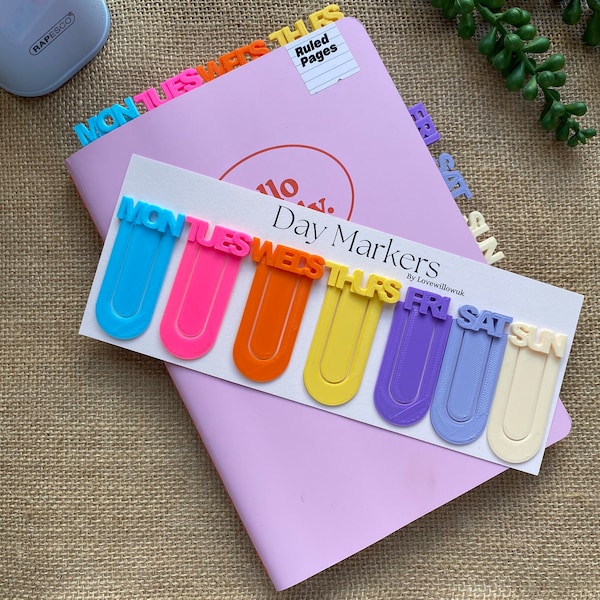 Days of the Week - Etsy