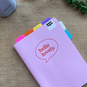 Colourful Planner Tabs, Page Markers, Index Tabs, Page Markers ...