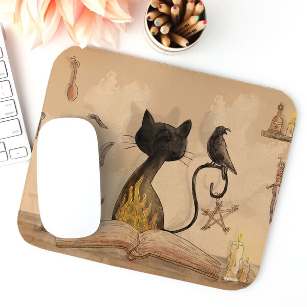 Cat Mouse Pad - Etsy