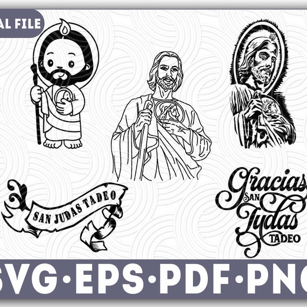 San Judas Vector - Etsy