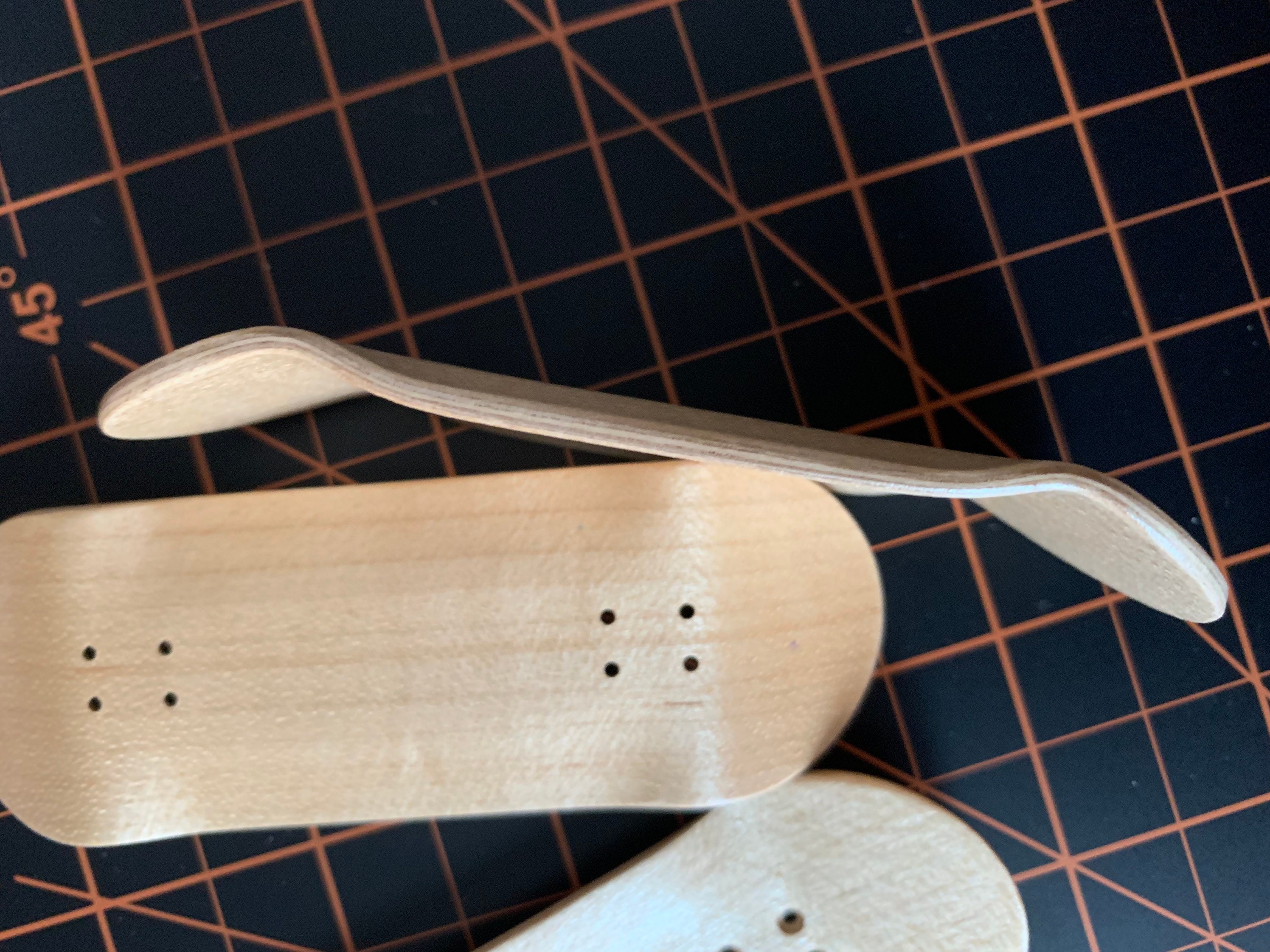 5 Ply Wooden Maple Fingerboard Deck Professional Custom - Etsy