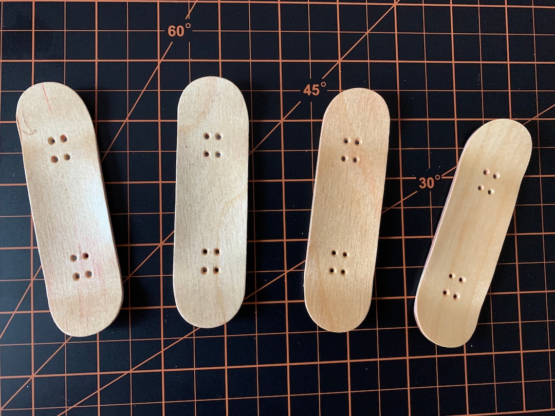 5 Ply Wooden Maple Fingerboard Deck Professional Custom 100*30mm or 100 ...