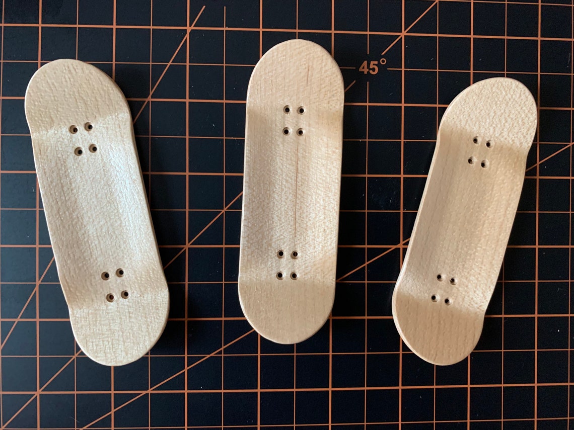 5 Ply Wooden Maple Fingerboard Deck Professional Custom 100*30mm or 100 ...