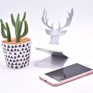 Stag Phone Stand Aluminium Metal - Etsy