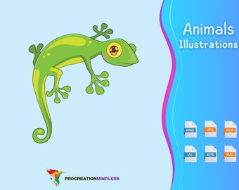 Bluey Sticky Gecko Image - Etsy