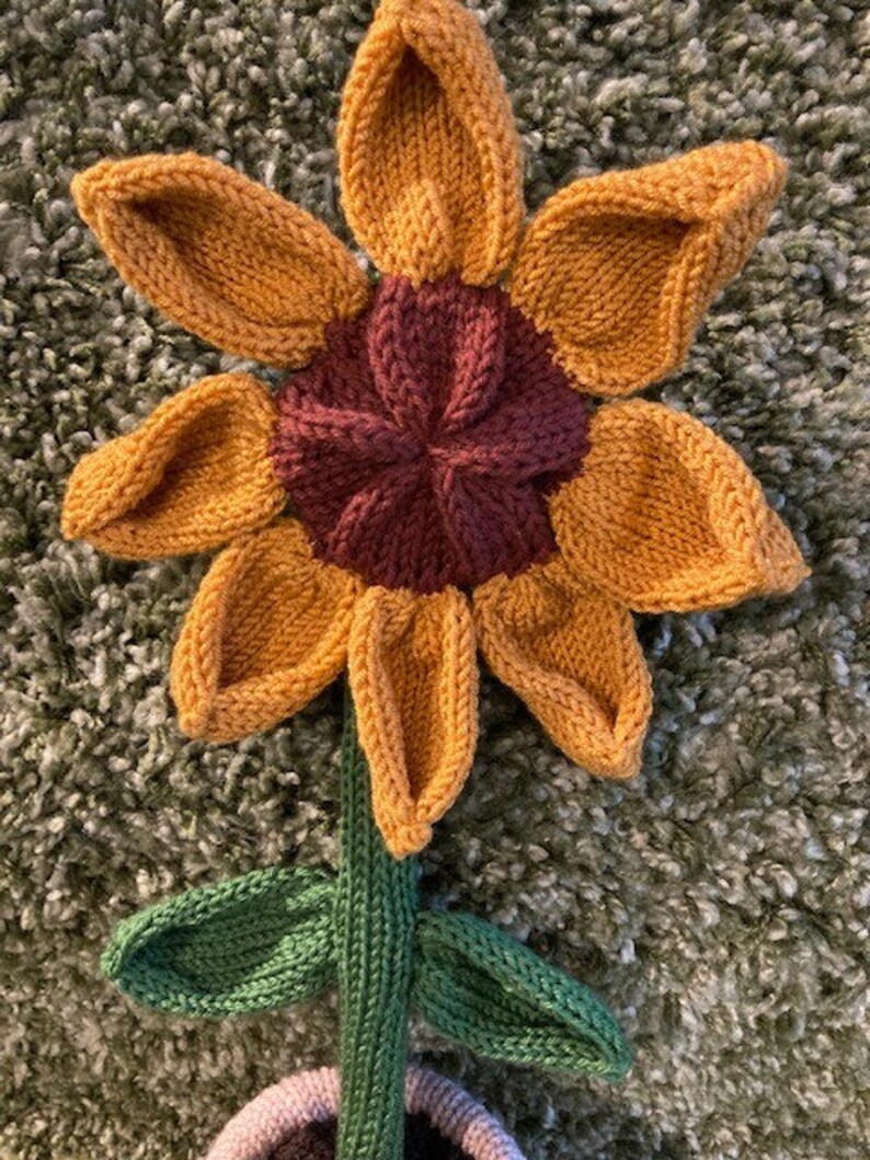 Sunflower Circular Knitting Machine Pattern - Circular Knitting Machine ...