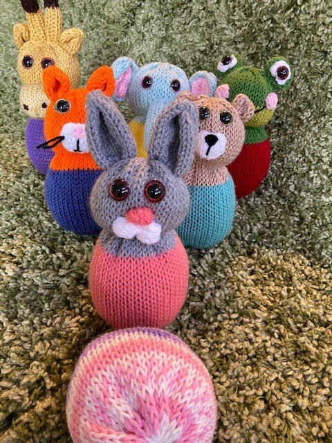 Animal Skittle Set Circular Knitting Machine Pattern | Etsy