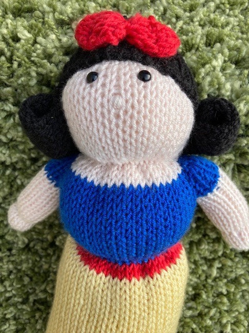 Snow White and the 7 Dwarves Knitting Machine Pattern - Etsy