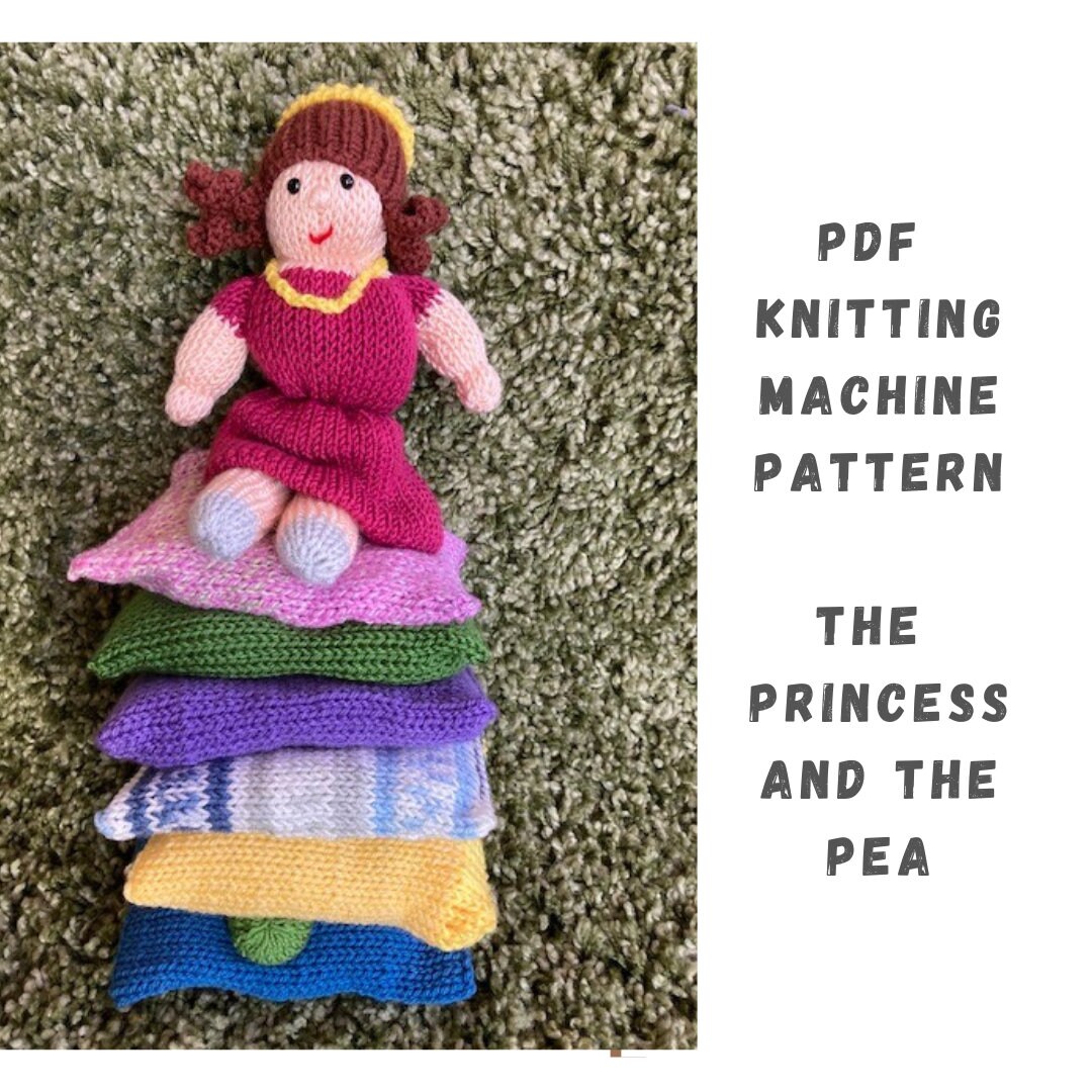 Princess and the Pea Knitting Machine Pattern - Circular Knitting ...