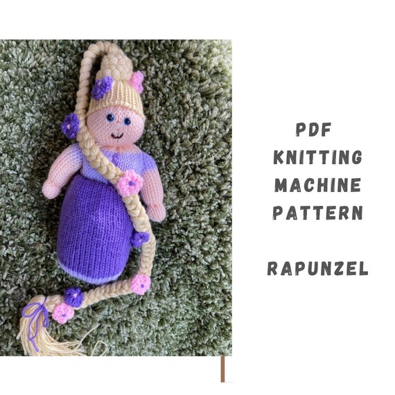 Bride and Groom Addi Sentro Knitting Machine Pattern Sentro stuffies ...