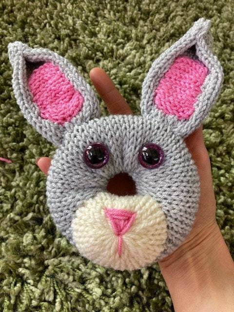 Donut Rabbit Knitting Machine Pattern: Addi Express, Sentro (PDF ...