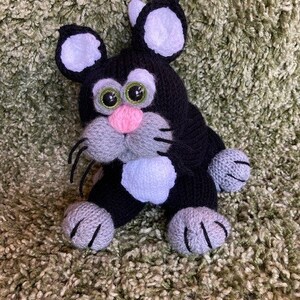 Tom the Cat Circular Knitting Machine Pattern - Circular Knitting ...