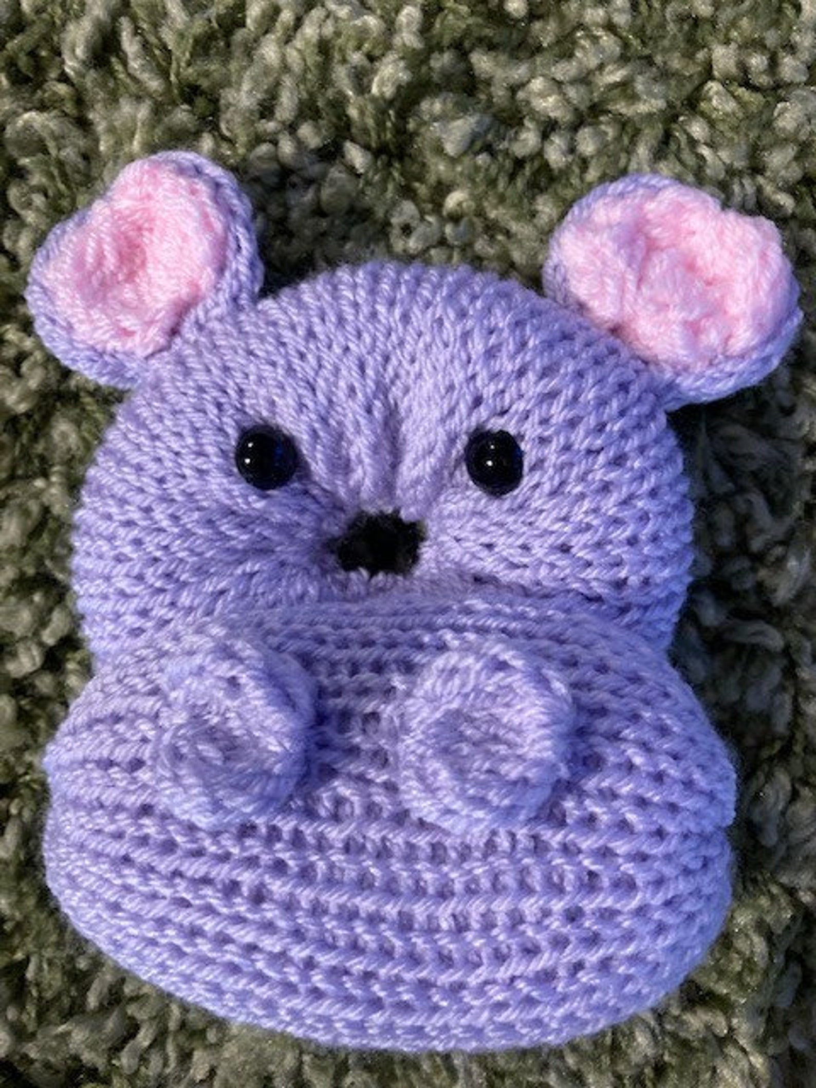 Donut Hippo Knitting Machine Pattern: Addi Express, Sentro (PDF Pattern ...