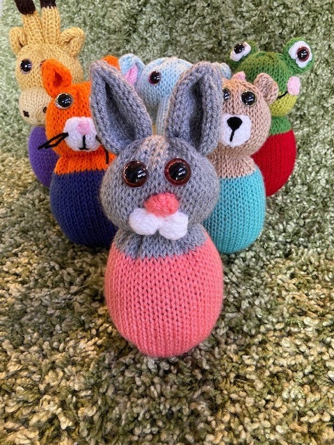 Animal Skittle Set Circular Knitting Machine Pattern | Etsy