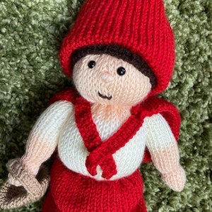 Little Red Riding Hood and Wolf Knitting Machine Pattern - Circular ...