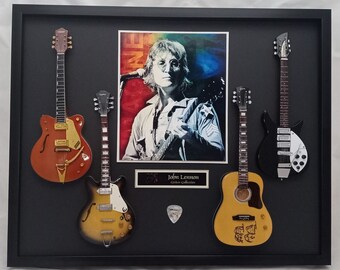 Miniature John Lennon Guitars - Etsy