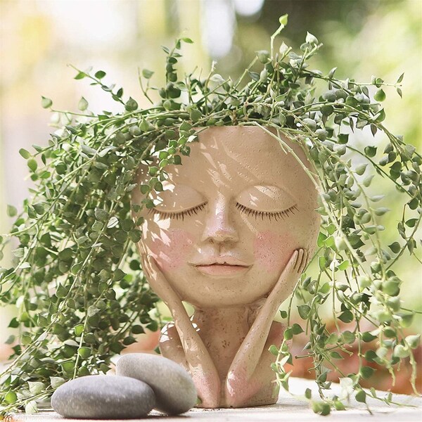 Head Planter - Etsy
