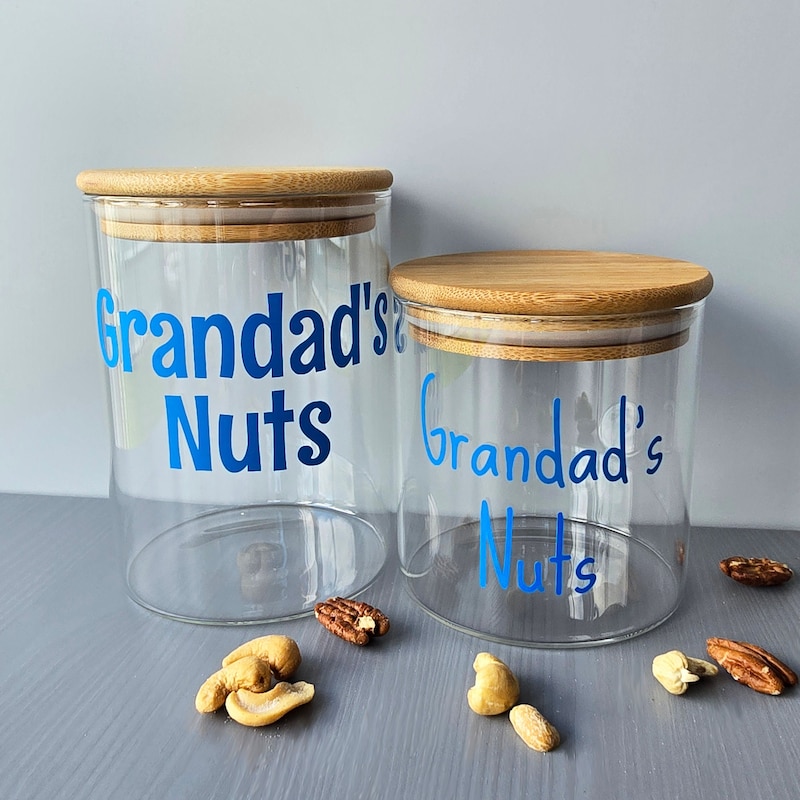 Personalised Jar Nuts - Etsy UK