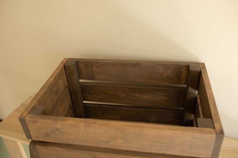 Wooden Crate, Wooden Box, Farmhouse Bin, Farmhouse Crate, Wooden ...