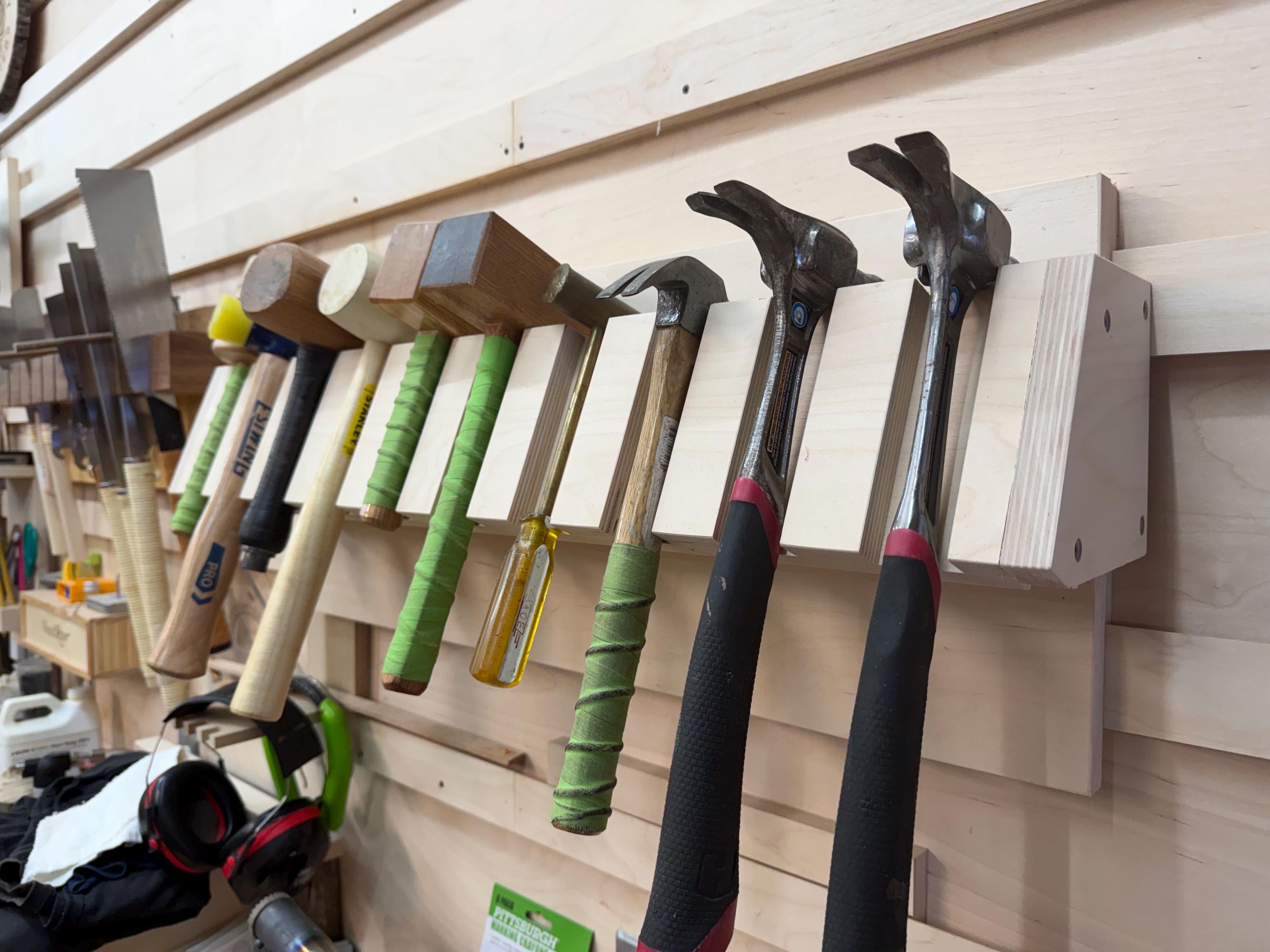 Hammer and Mallet Rack - Etsy UK