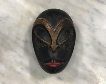 Scary Wooden Mask - Etsy