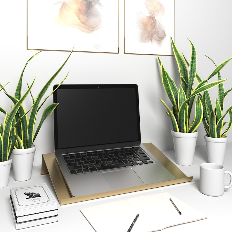 Laptop Stand, Computer Stand, Office Desk Accessory - Etsy