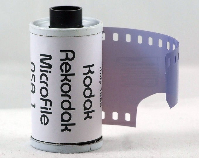 Vintage Expired 1956 Kodak Micro-file 35mm Film, ASA 1! Retro ...