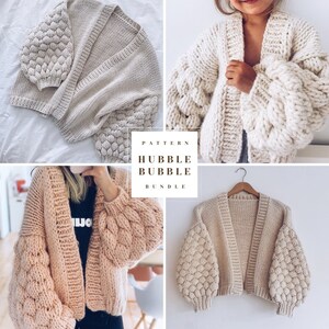 Hubble Bubble Knitting Pattern Bundle - Etsy