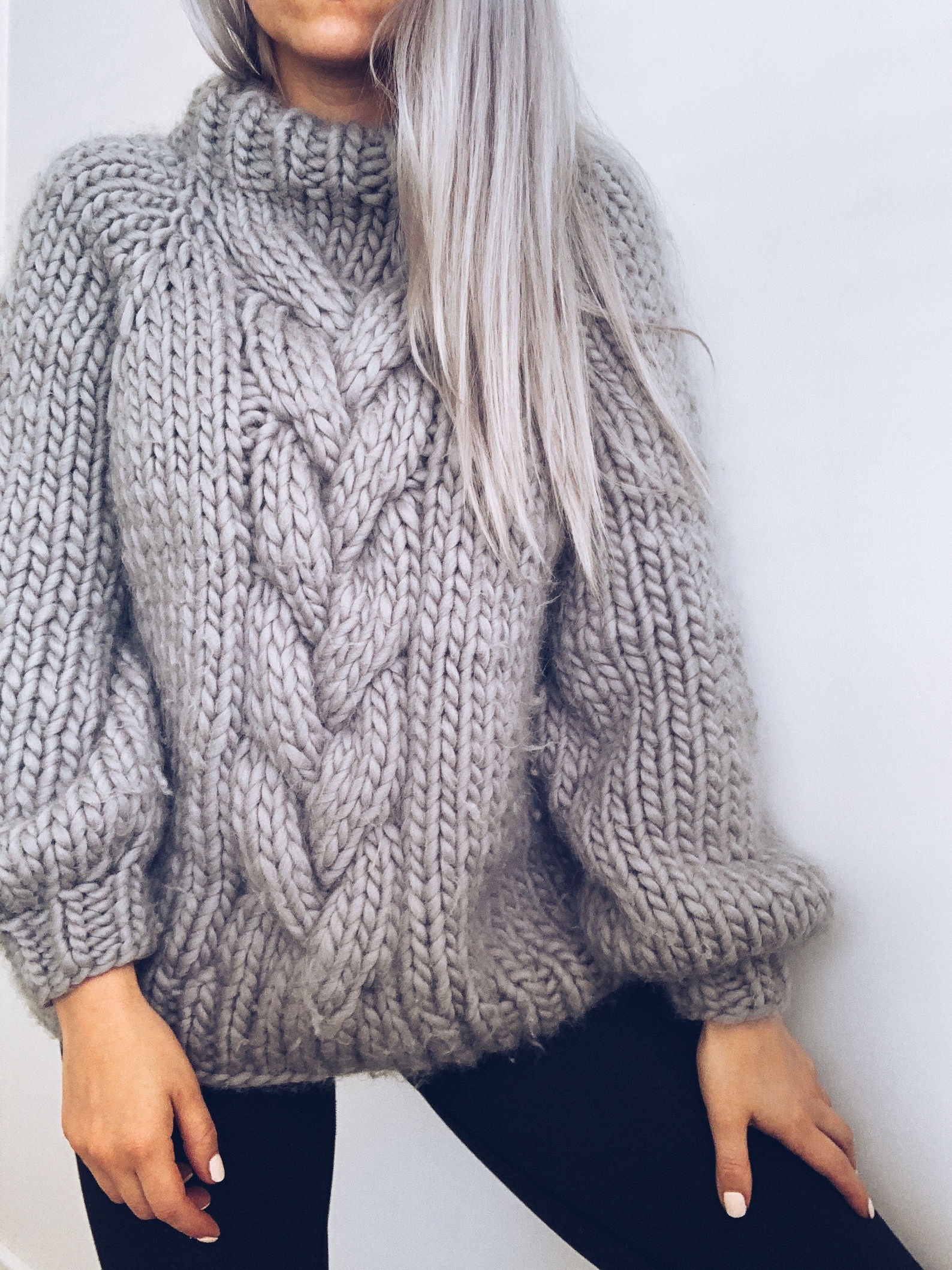 Kat's Chunky Cable Jumper - Etsy