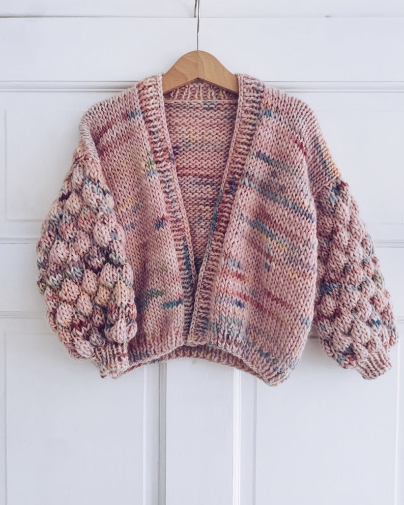 Mini Hubble Bubble Cardigan Light - Etsy