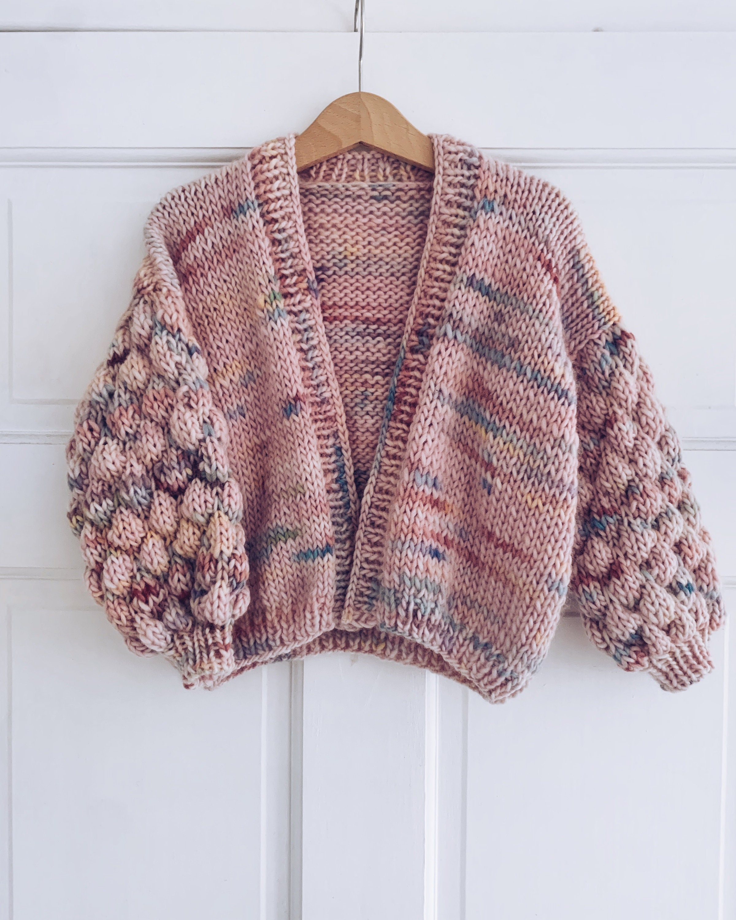 Mini Hubble Bubble Cardigan Light - Etsy