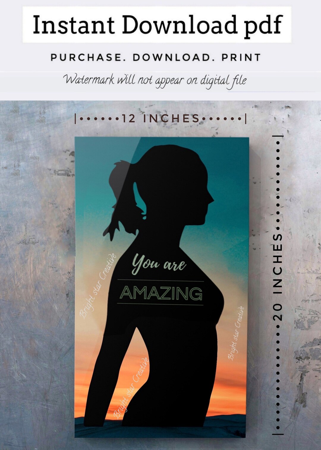 You Are Amazing Printable, You Are Amazing Print, Inspirational ...