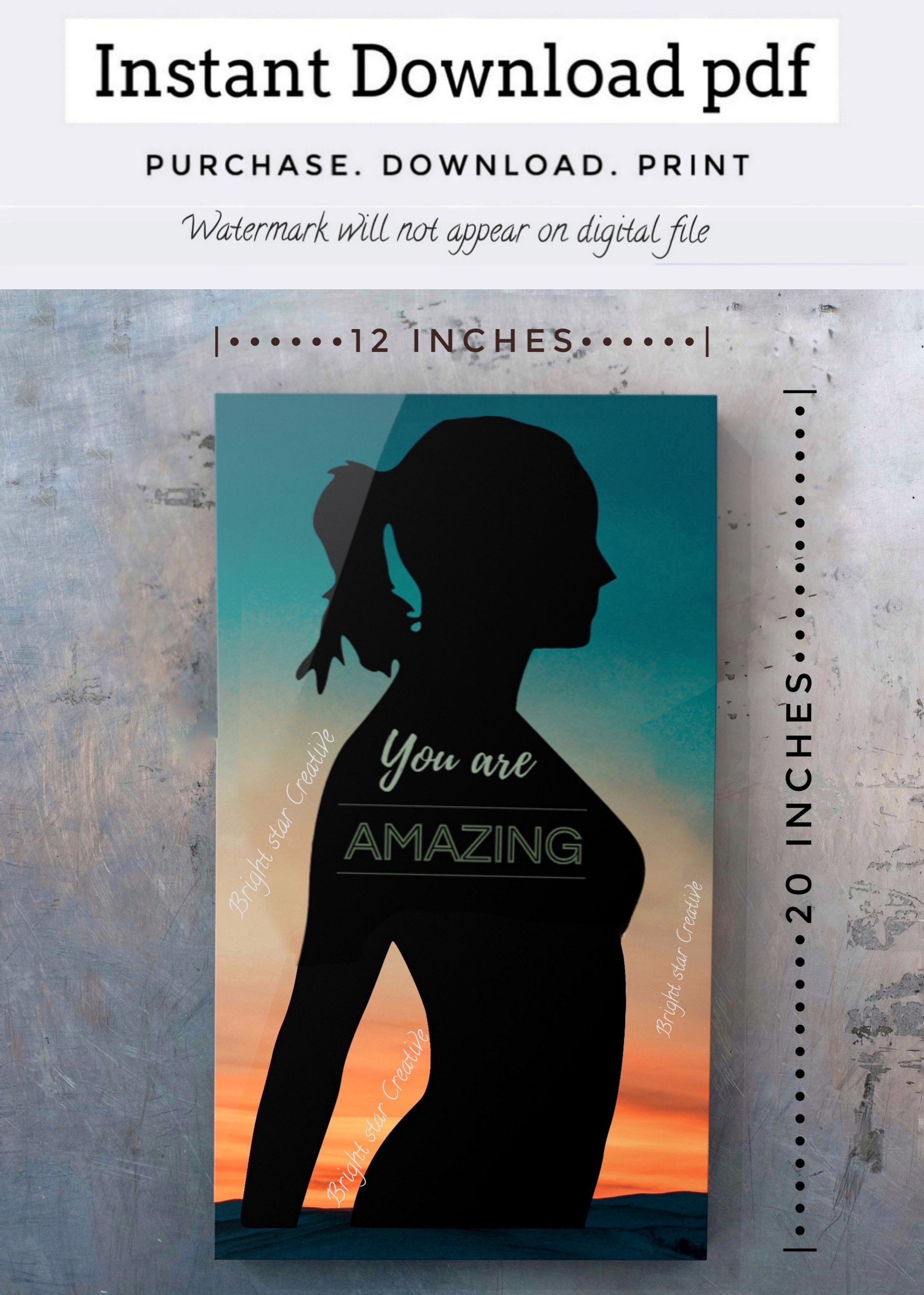 You Are Amazing Printable, You Are Amazing Print, Inspirational ...