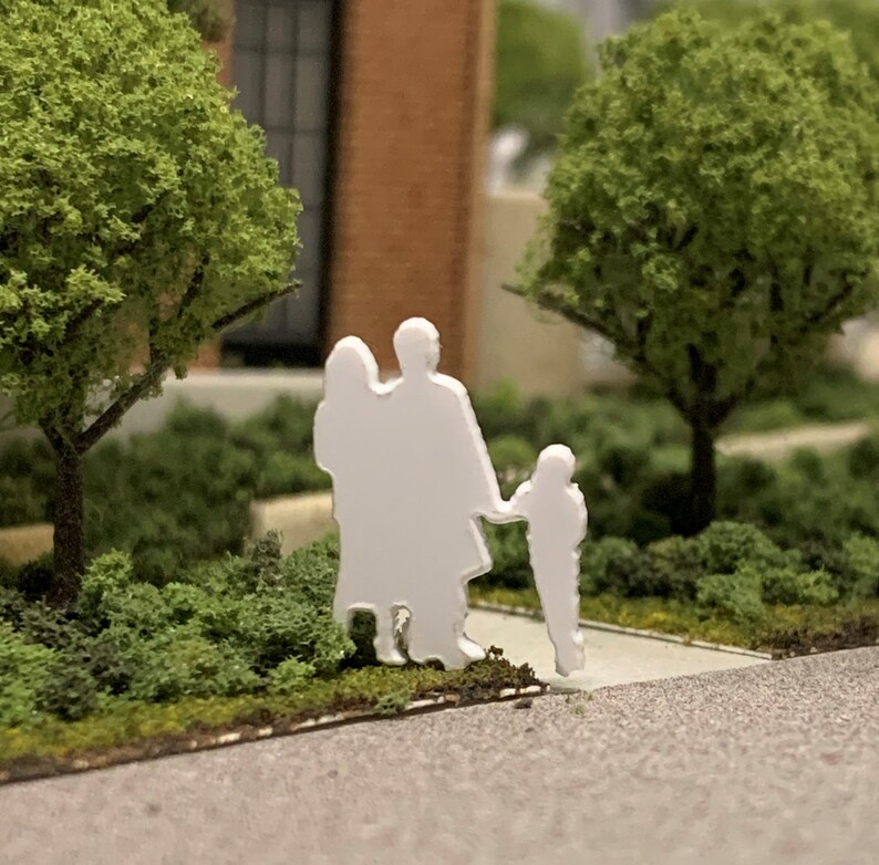 1:100 Human Figures Vector File Dxf Svg Ai Pdf Eps - Etsy